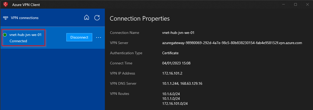 Configure a P2S VPN connection to your Azure Virtual Desktop Environment using Terraform - Johan ...