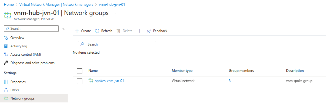 Deploy the Azure Virtual Network Manager (Preview) with Terraform ...