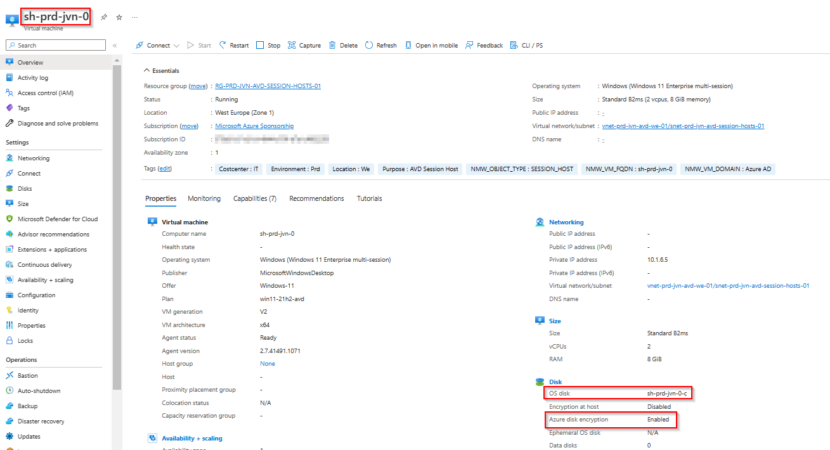 Enable Azure Disk Encryption On An Avd Session Host Using A Nerdio 1479