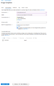 Create an image through the Azure portal with Azure Image Builder ...