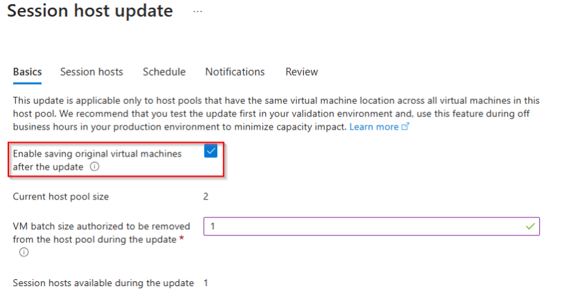 Session Host Update Part 2 Deploy And Update A Host Pool And Session Hosts Johan Vanneuville